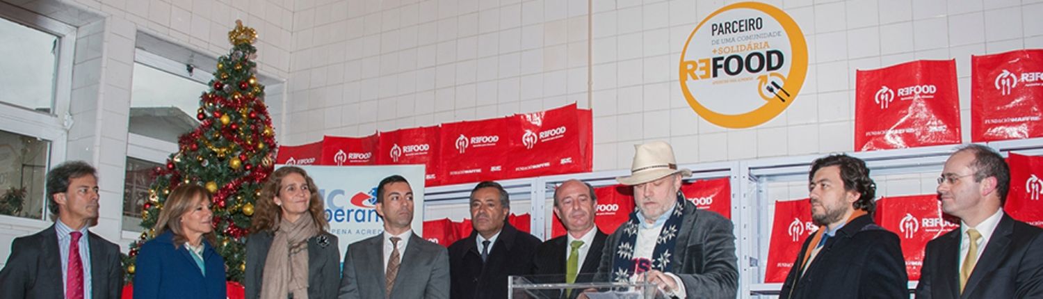 Voluntários da REFOOD passam a estar seguros pela MAPFRE